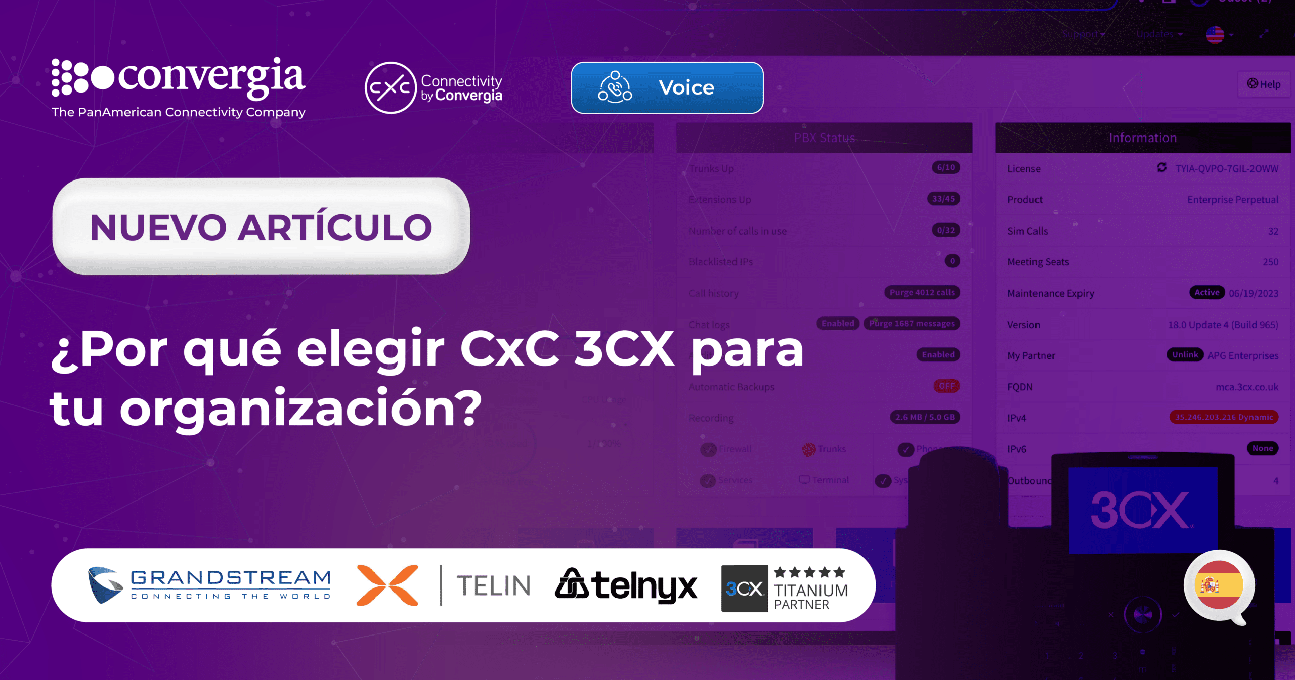 ¿Por qué elegir CxC 3CX para su organización? - Convergia